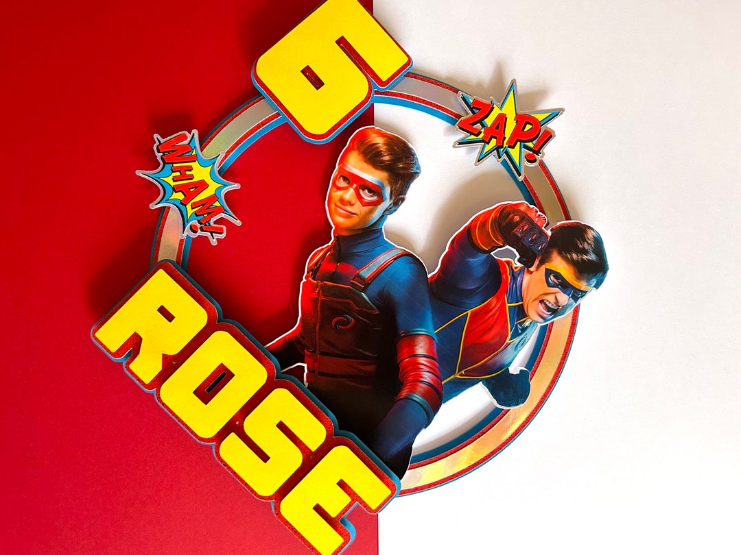 Personalised Henry Danger Cake Topper - Etsy