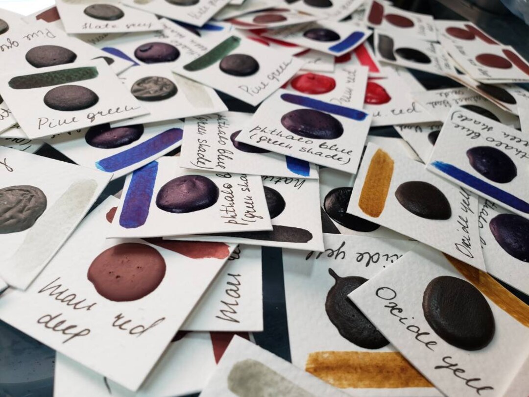 DOTS Matte Grab Bag Handmade Watercolor Paint, Handmade Paint for ...