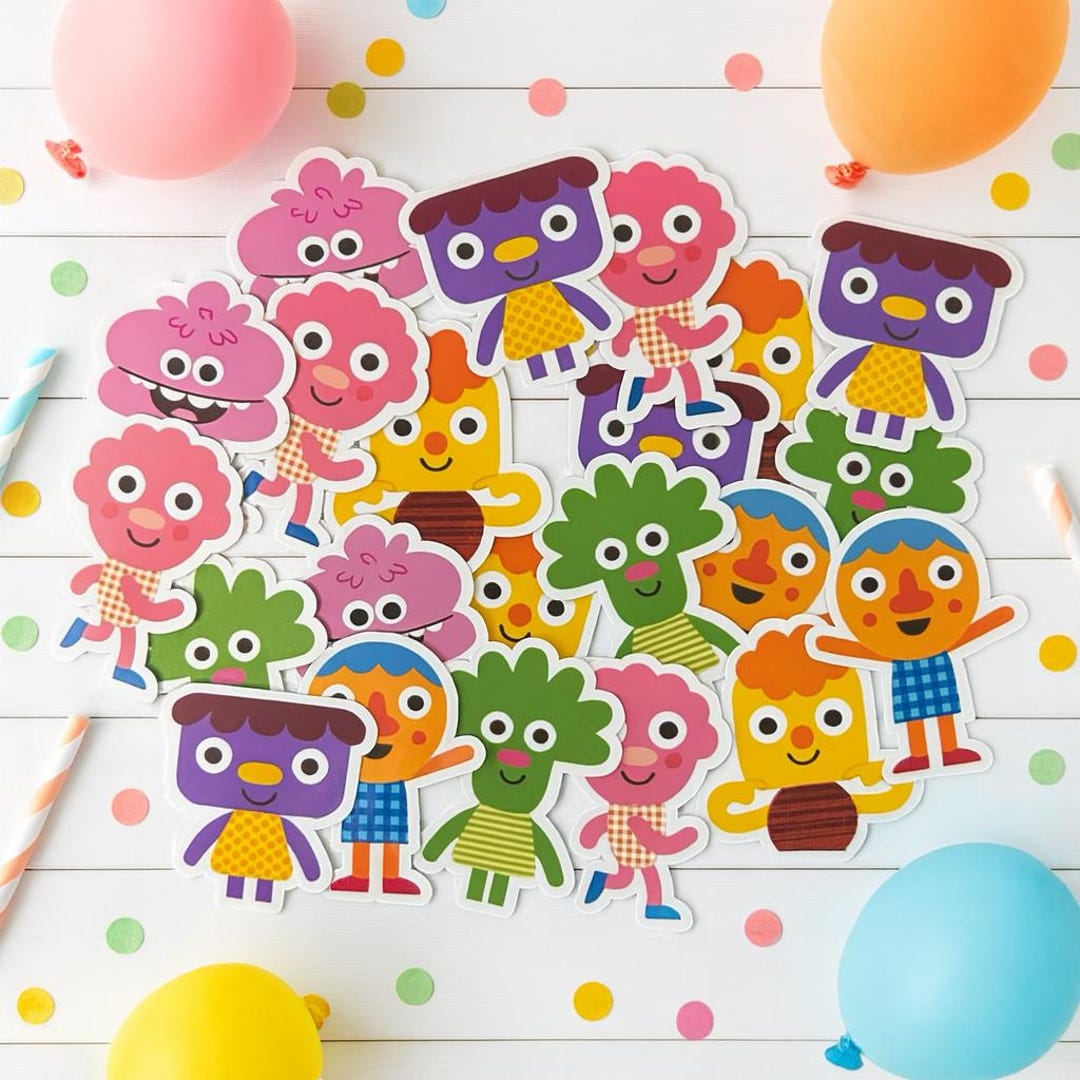 Super Simple Songs Stickers | Super Simple Songs Party Favors | Super ...