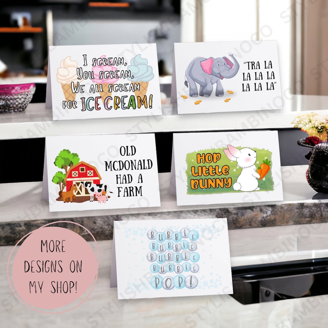 Ms. Rachel Printable Birthday Food Label Cards Ms. Rachel Birthday Ms ...