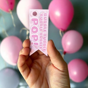 Ms. Rachel Printable Bubble Tags | Ms. Rachel Birthday Party | Ms ...