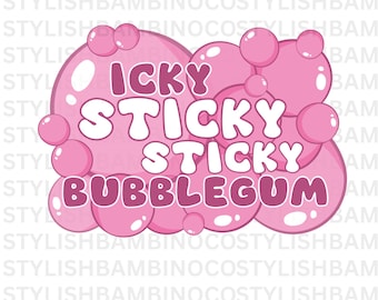 Ms Rachel Icky Sticky Bubblegum PNG - Etsy
