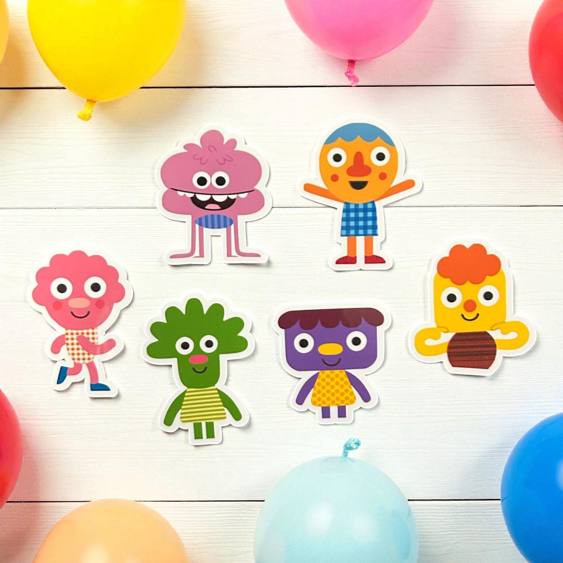 Super Simple Songs Stickers | Super Simple Songs Party Favors | Super ...