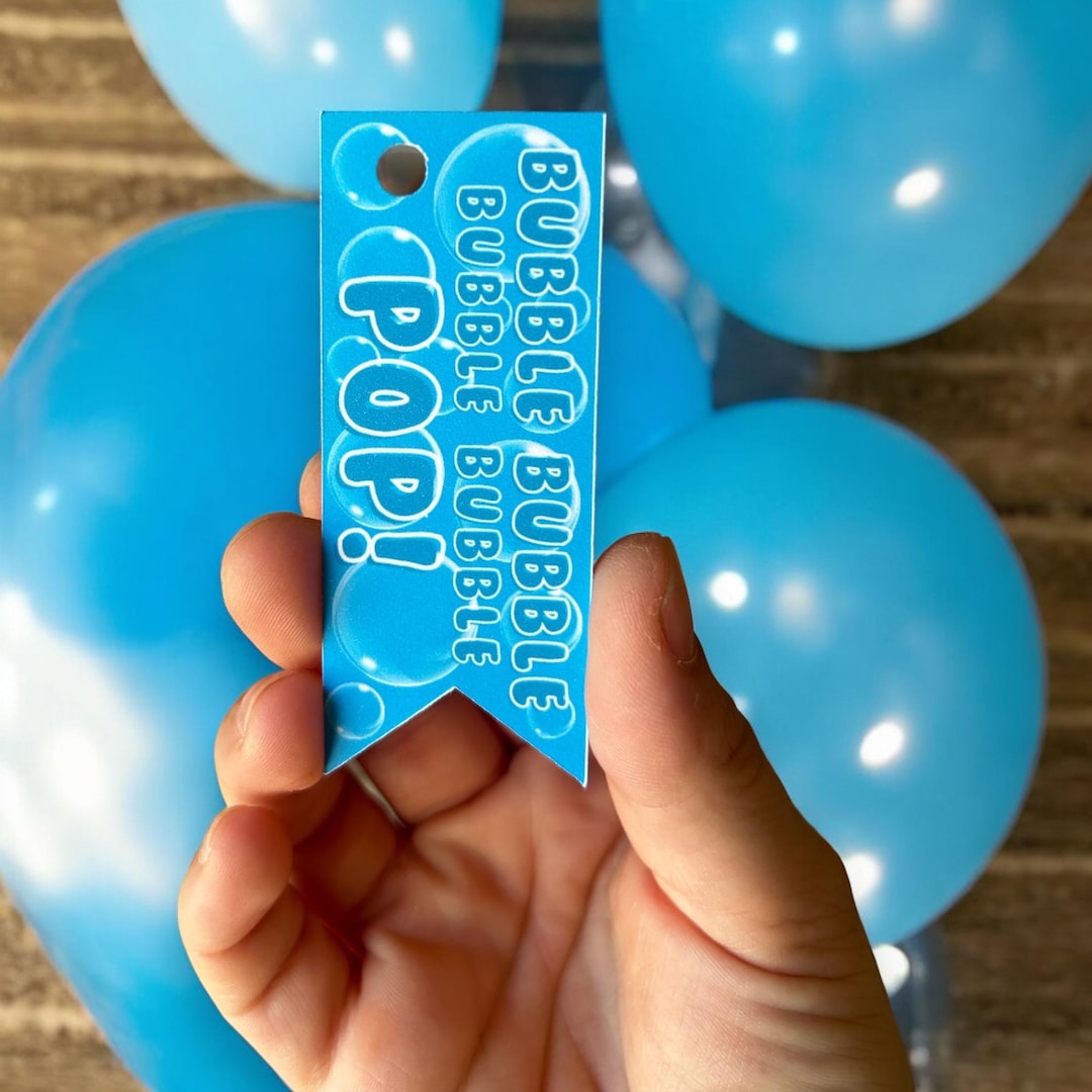 Ms. Rachel Printable Bubble Tags | Ms. Rachel Birthday Party | Ms ...