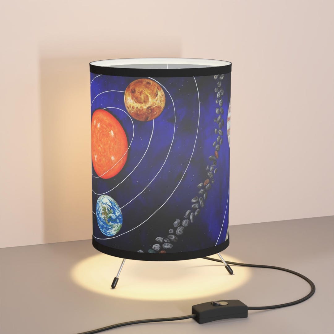 Solar System Accent Lamp, Universe Table Light, Childrens Room Home ...