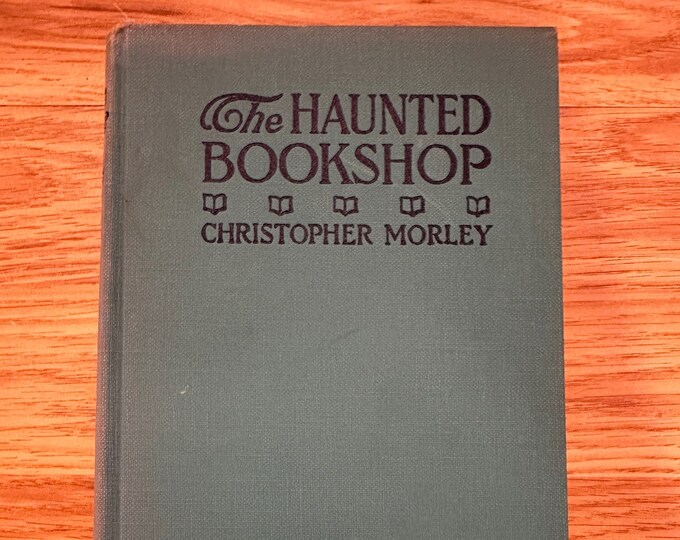 Vintage the Haunted Bookshop Book, Christopher Morley, Vintage Blue ...