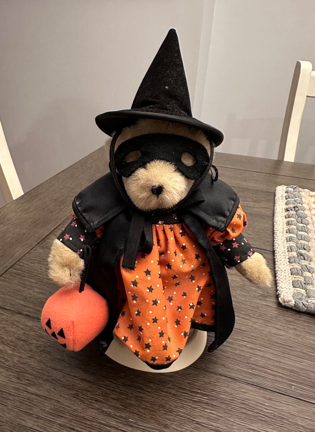 Vintage Muffy Vanderbear Halloween Witch Halloween Plush Bear Vintage Vanderbear Halloween
