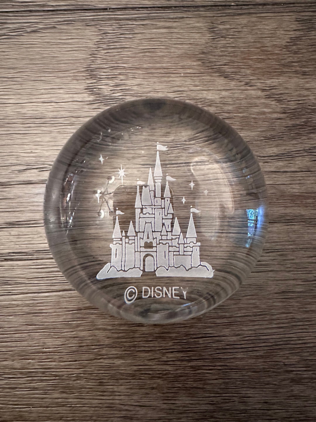 Disney Castle Paperweight, Magic Kingdom Paperweight, Glass Paperweight ...