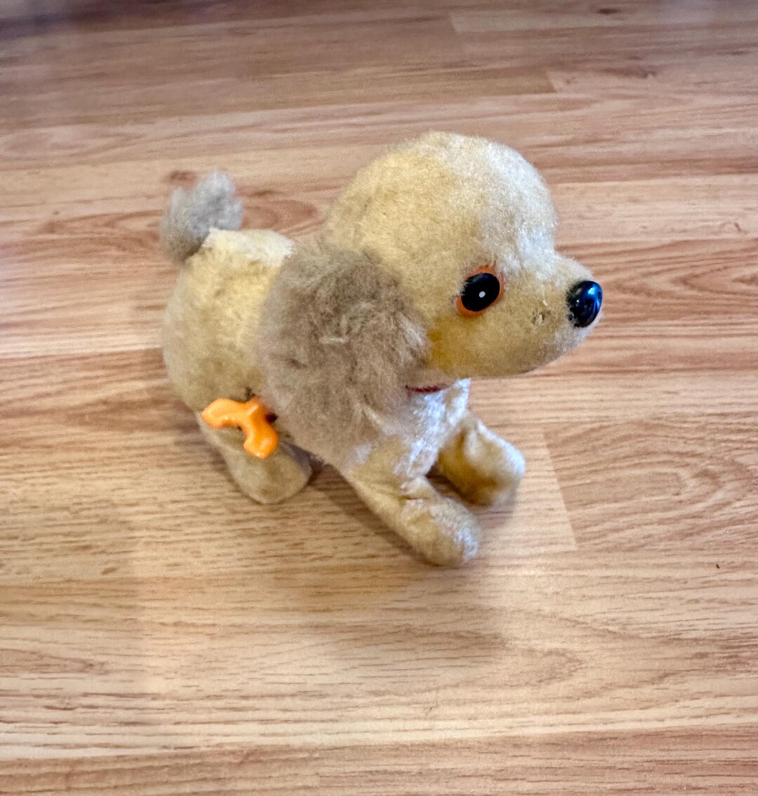 Vintage Jumping Wind up Toy Dog, Vintage Wind up Toy, Vintage Toy Dog ...