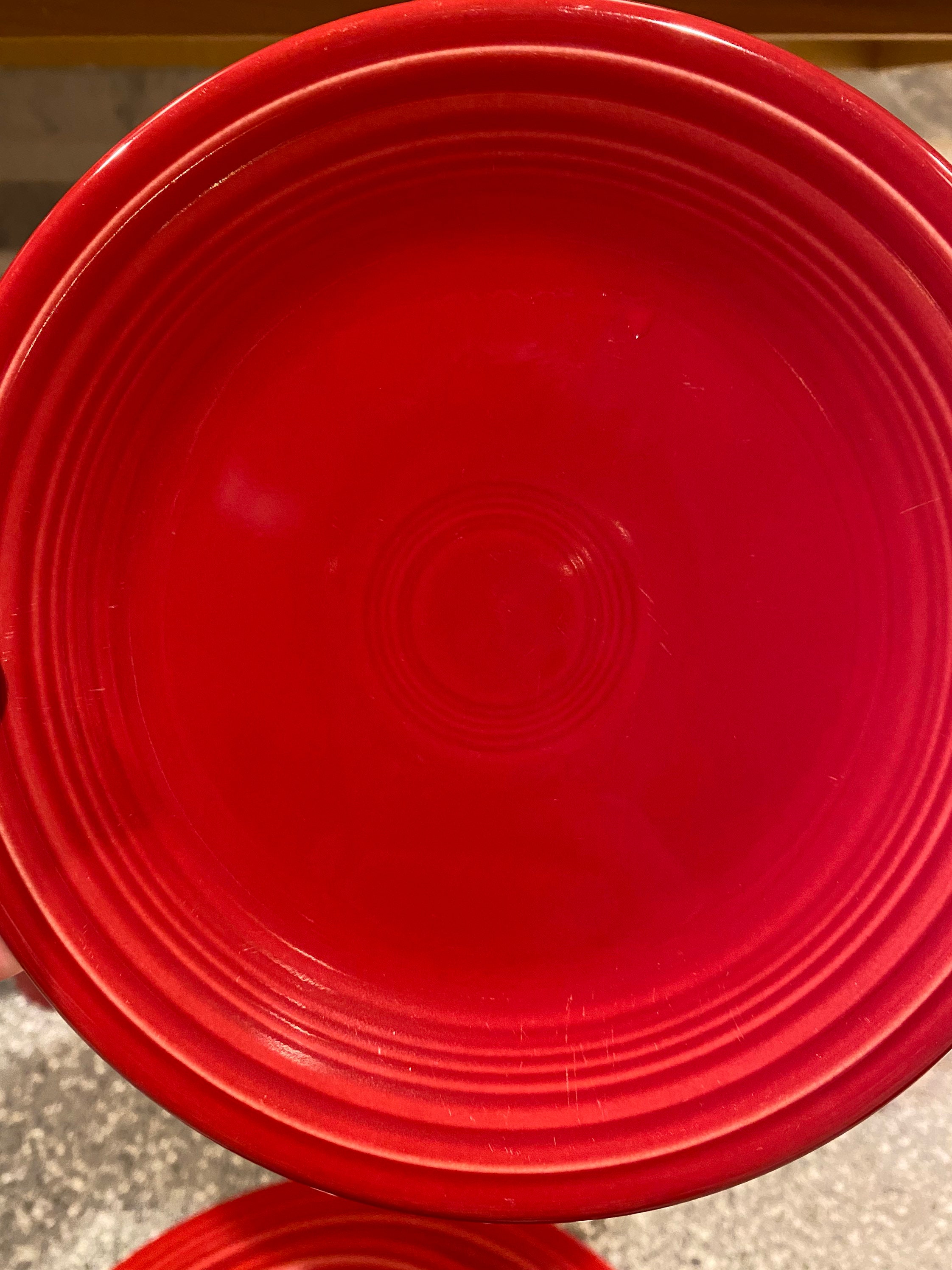 Fiesta Scarlet Dinnerware Scarlet Fiesta Fiestaware Place | Etsy