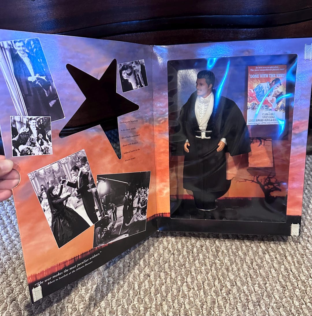 Vintage Hollywood Legends Collection Ken as Rhett Butler, Ken Doll as ...