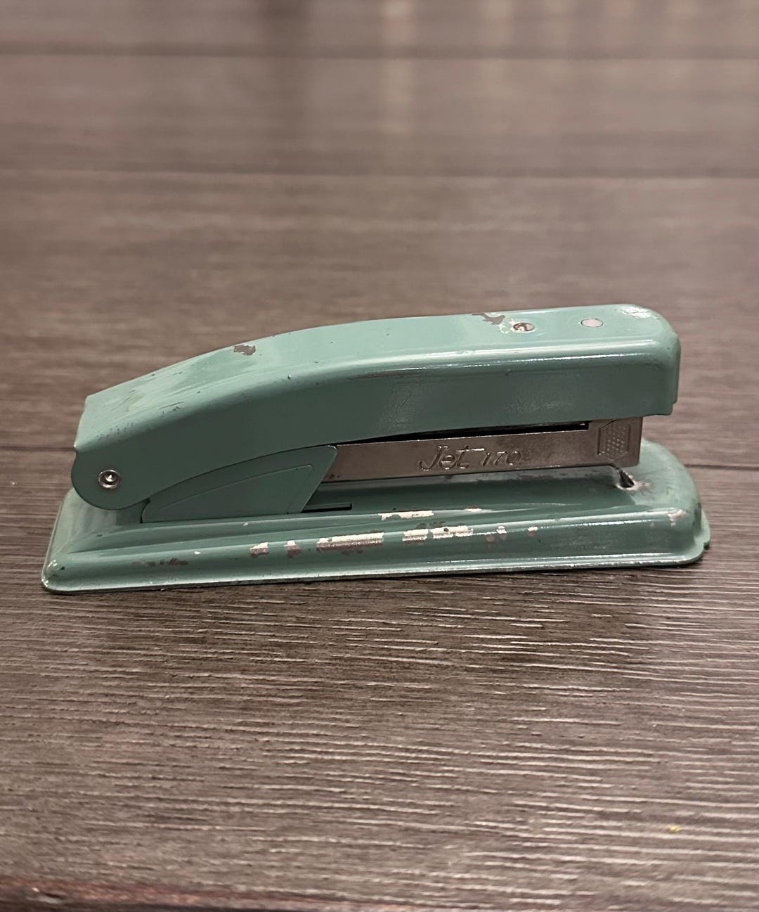 Vintage Turquoise Jet170 Stapler, Vintage Office Supplies, Vintage ...
