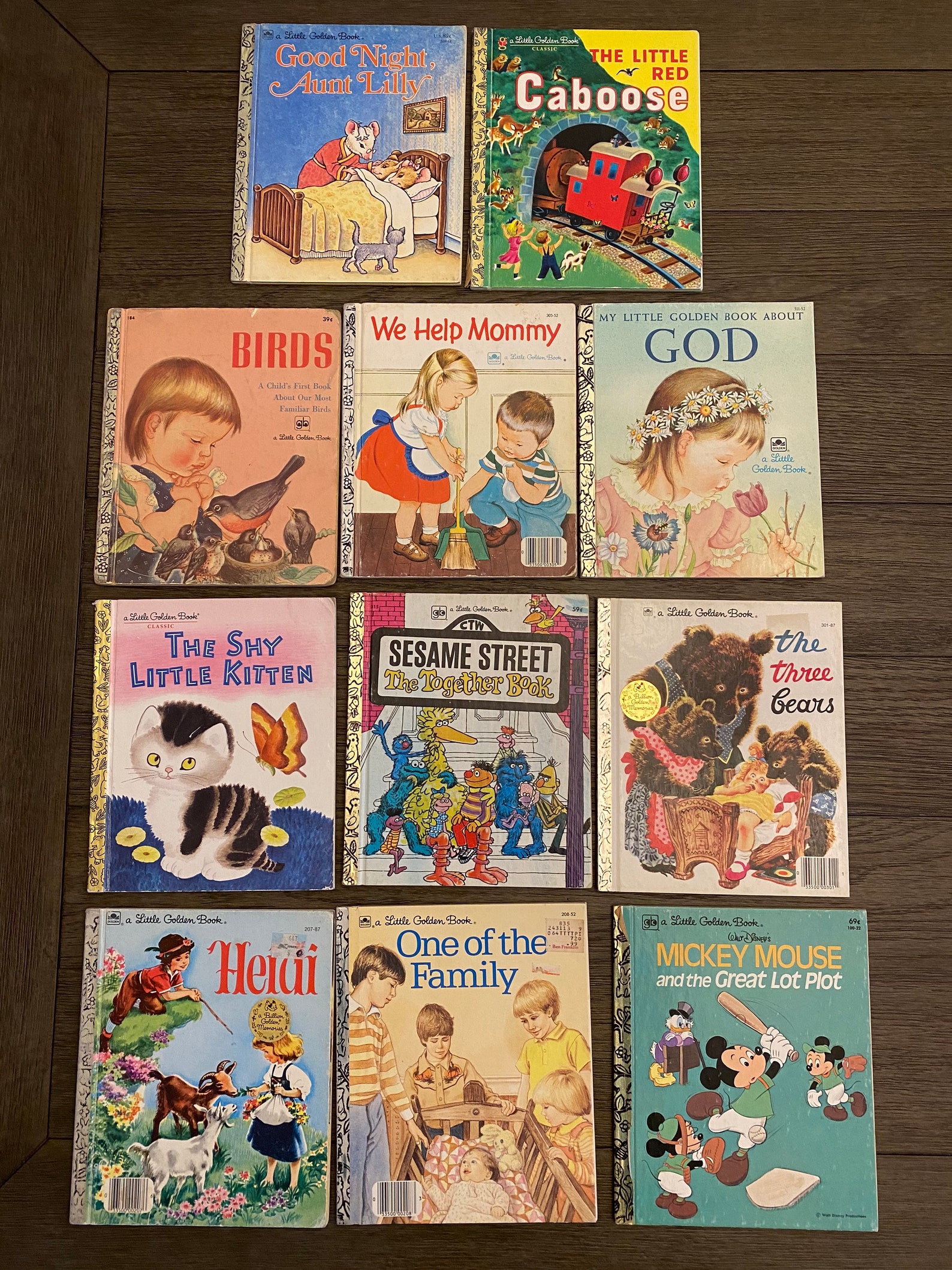 Vintage Little Golden Books Lot of 11/A Little Golden - Etsy