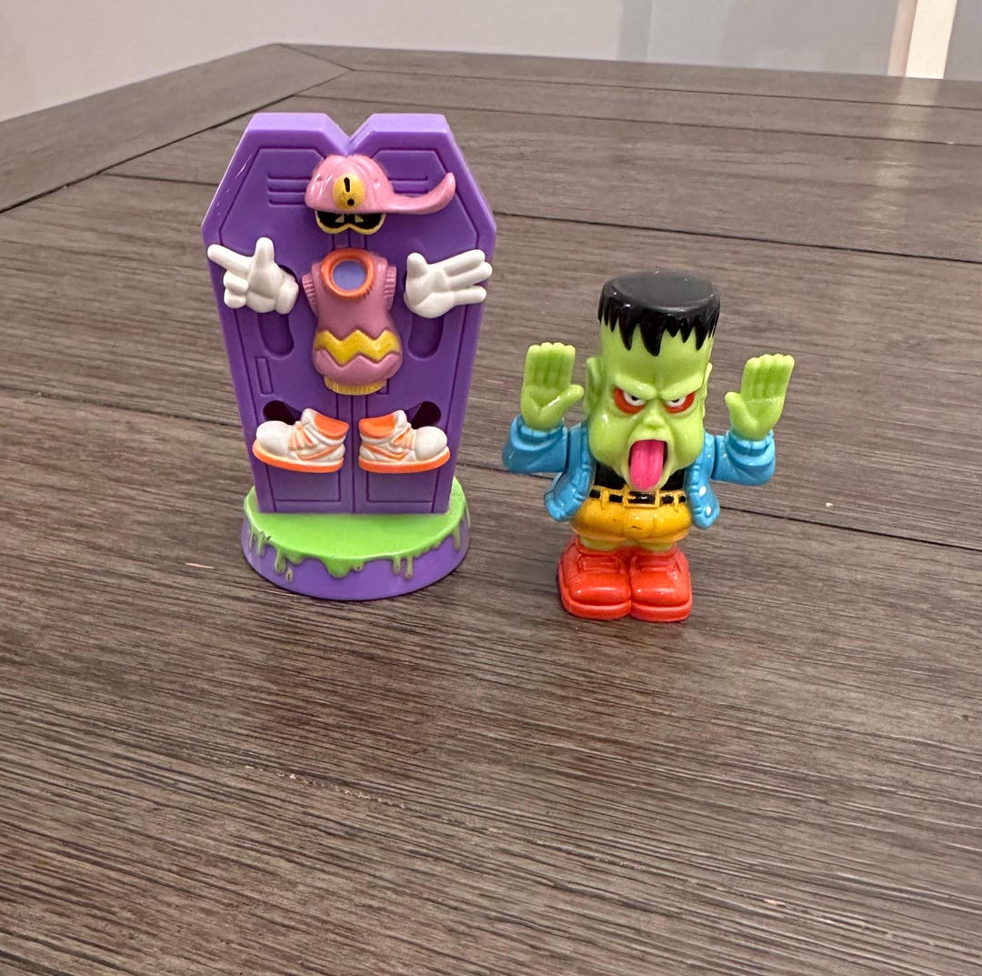 Vintage Mcdonalds Happy Meal Toys, 90s Toys, Gravedale High Happy Meal ...