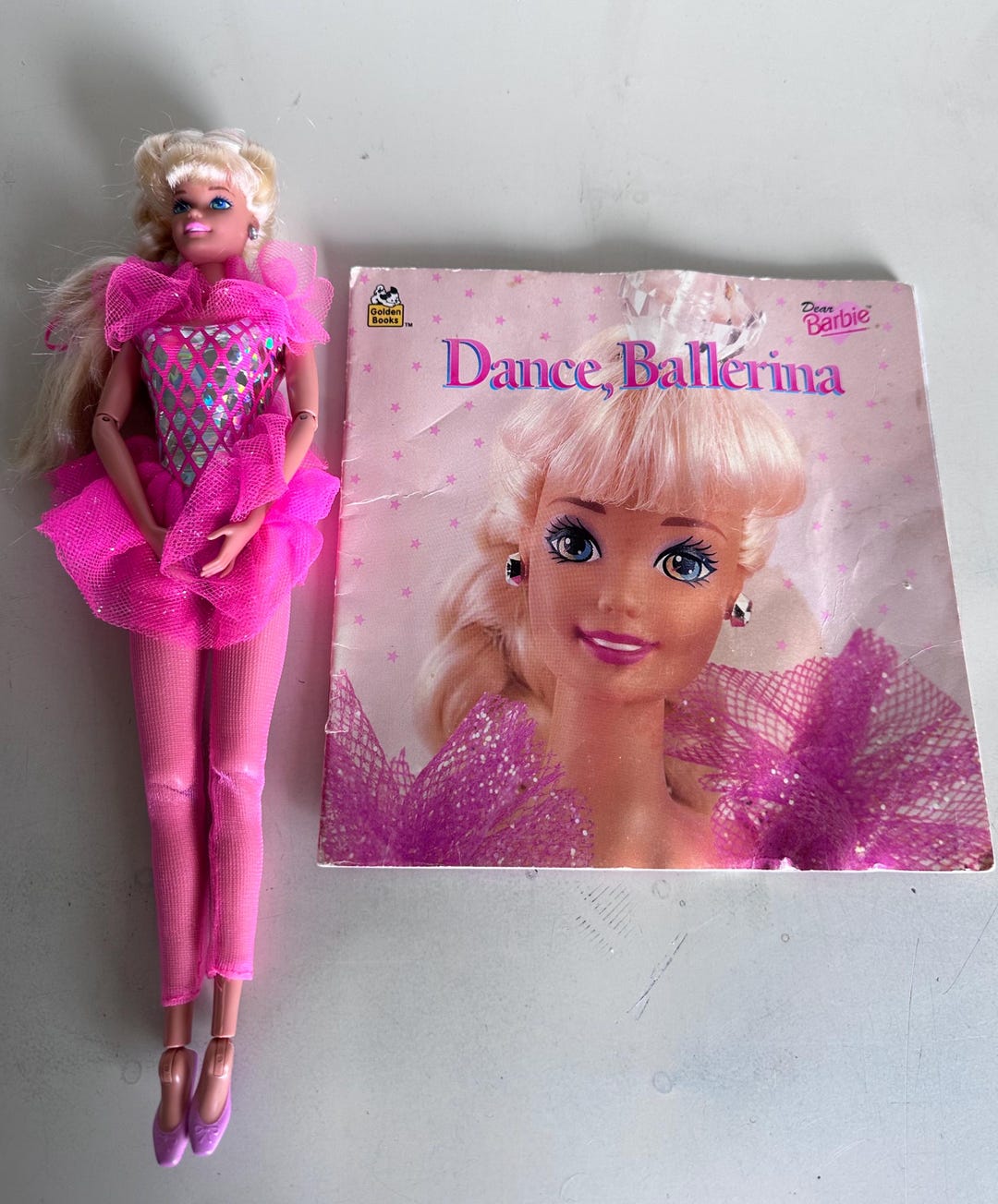 Vintage Twirling Ballerina Barbie Doll With Dance, Ballerina Golden ...