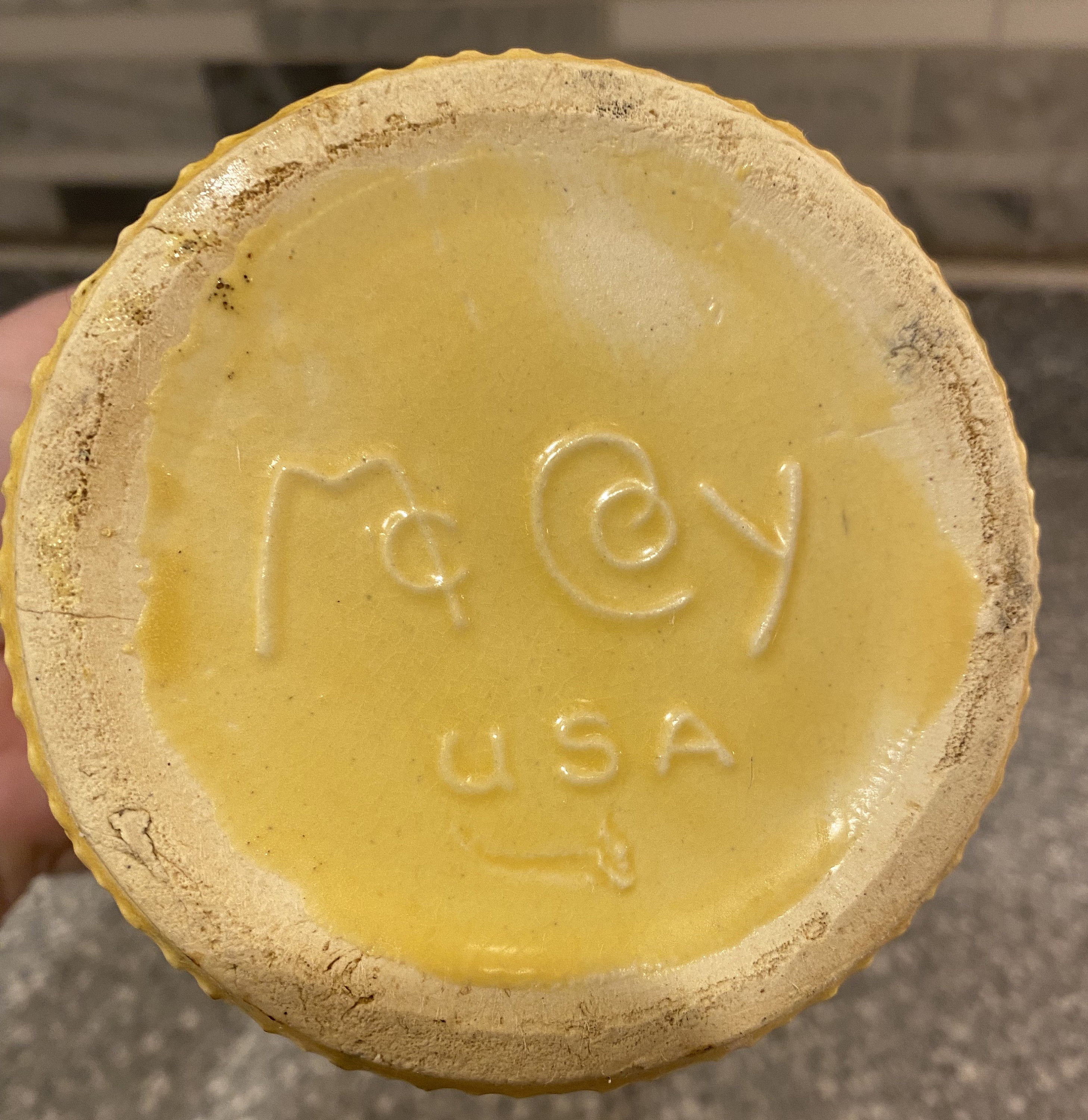 Mccoy Yellow Basket Weave Planter Yellow Mccoy Planter - Etsy