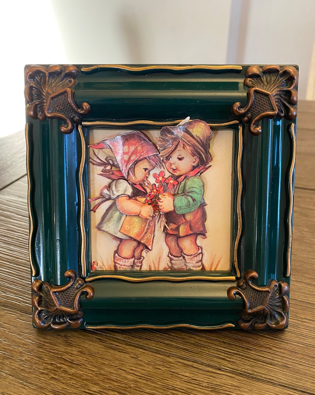 Vintage Hummel 3D Paper Tole Art: Framed Love Characters - Etsy