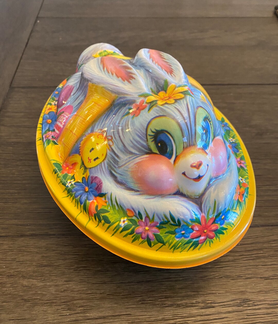 Vintage Easter Bunny Candy Container, Easter Container, Vintage Easter ...