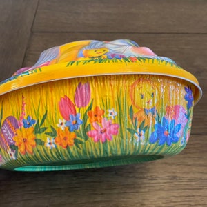 Vintage Easter Bunny Candy Container, Easter Container, Vintage Easter ...