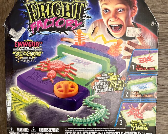 Fright Factory Toy, Vintage Fright Factory, Goo Bug Maker, Creature ...