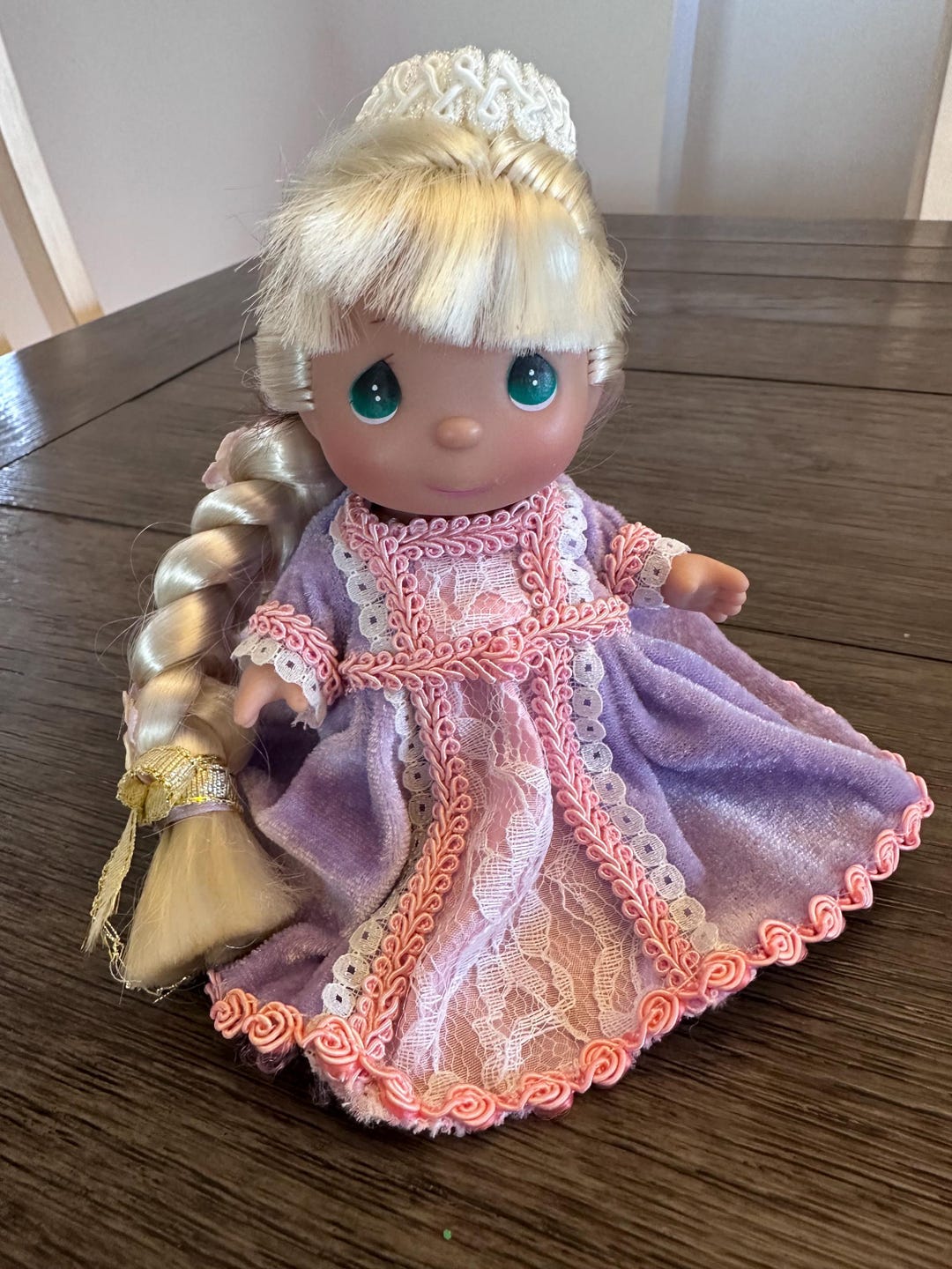 Precious Moments Rapunzel Mini Doll, Mini Moments Doll, Disney Precious ...