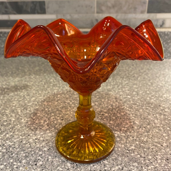 Amberina Glass - Etsy