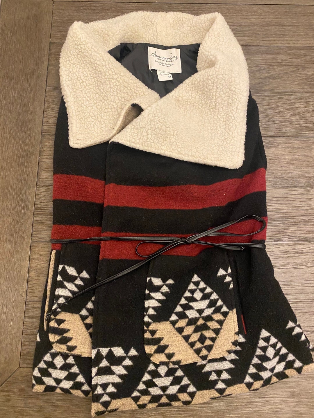 American Rag Sherpa Vest, Womens Tribal Style Vest, Aztec Womens Vest ...