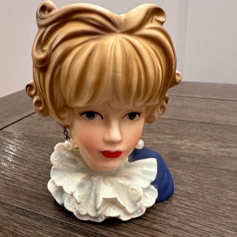 Vintage Head Vases - Etsy