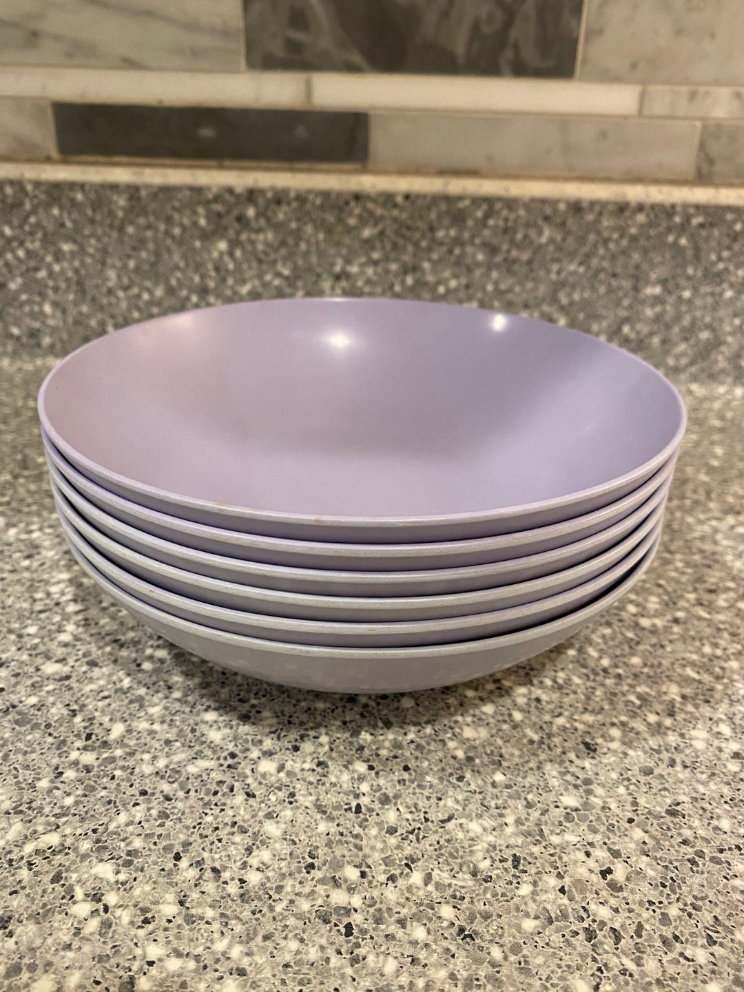 Vintage Royalon Melmac Dinnerware/lilac Melmac/melmac Bowls/melamine ...