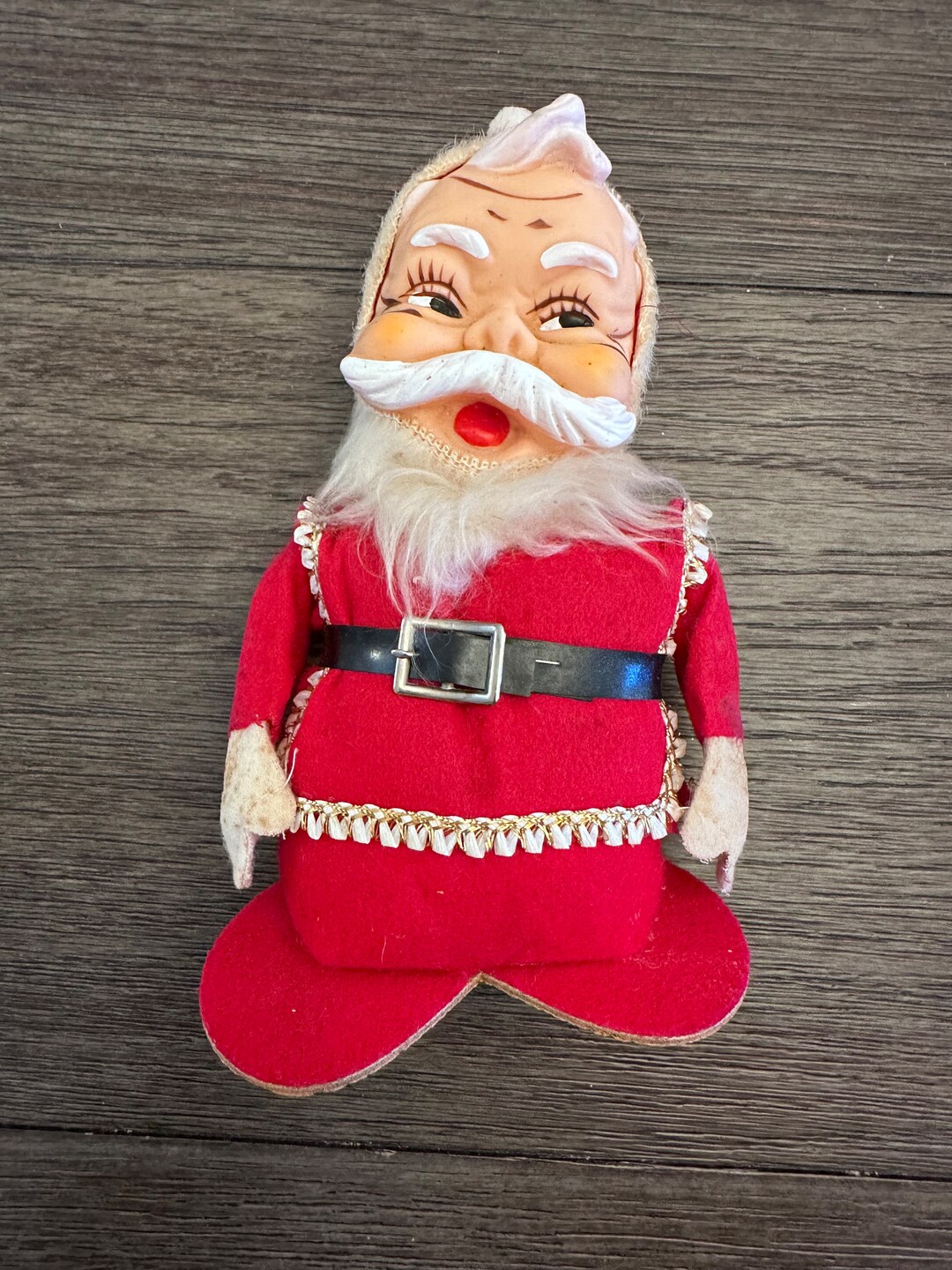Vintage Santa, Vintage Christmas, Rushton Style Santa, MCM Christmas ...