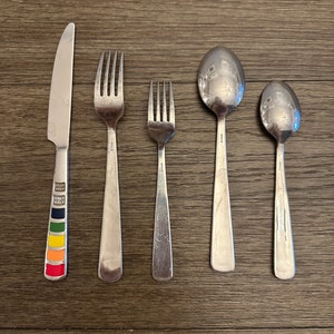 Fiesta Masquerade Flatware Set, Fiesta Silverware, Stainless Steel ...