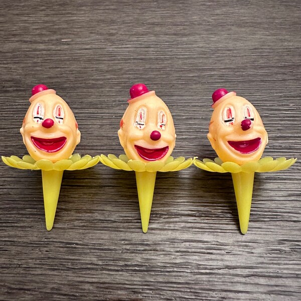 Clown Cake Toppers - Etsy