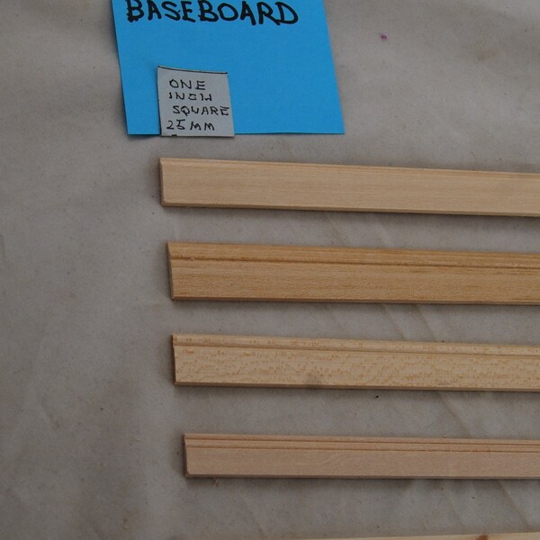 Dollhouse Baseboard - Etsy