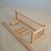Railing Kit 1 - 1/12 Scale Dollhouse Miniature - Unfinished Basswood ...