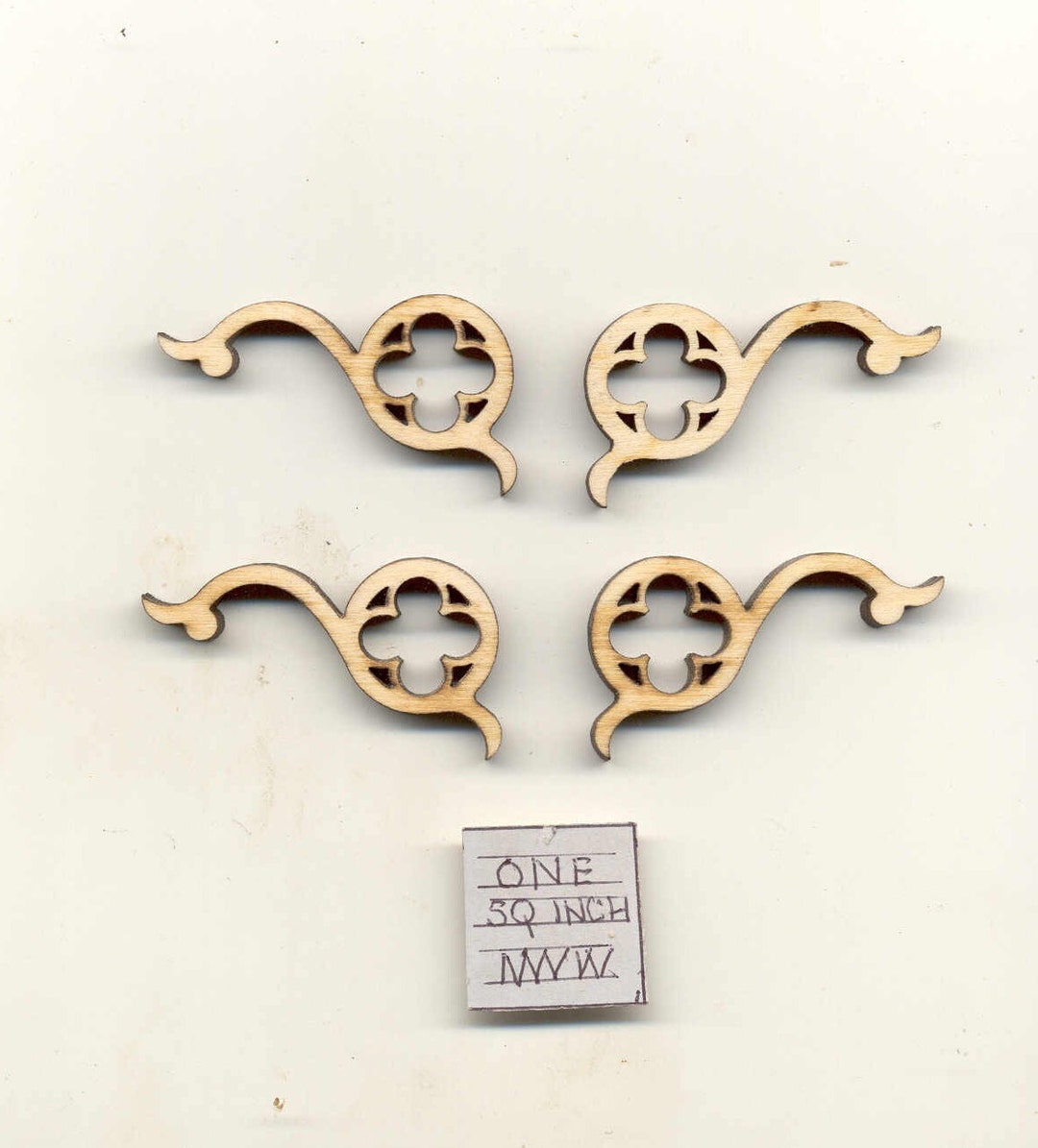 Bracket / Braces - #4 Wooden Dollhouse Miniature 1:12 Scale USA Made ...