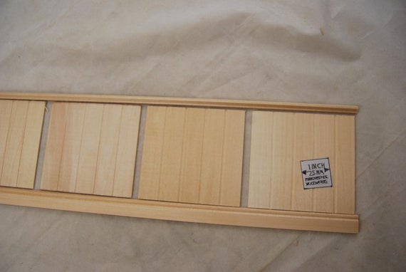 TALL WAINSCOT KIT 2 W/ Baseboard & Chair Rail 22 Long - Etsy