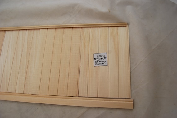 PANEL WAINSCOT KIT 3 W/ Baseboard & Chair Rail 22 Long - Etsy