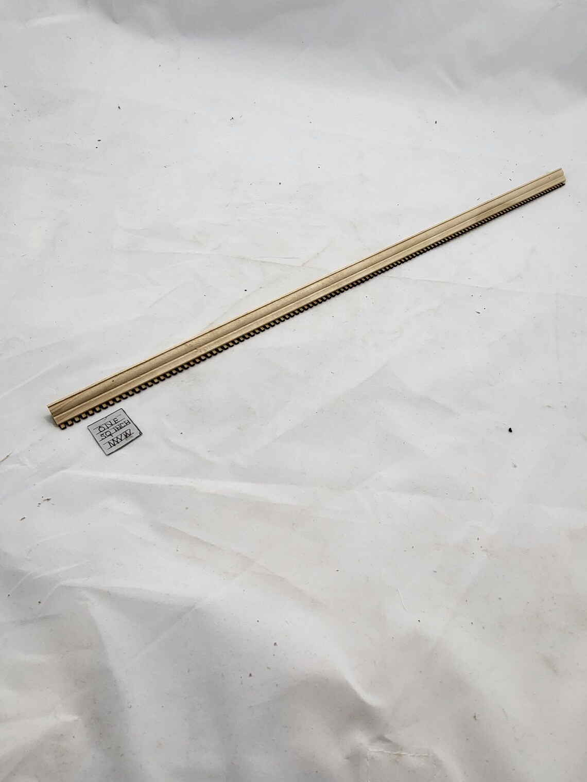 Dental Crown Molding 2 Dollhouse Miniature Trim 2pc 1/12 Scale Cornice ...