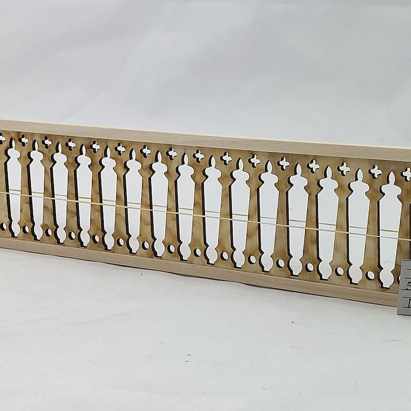 Wooden Railing Miniature - Etsy