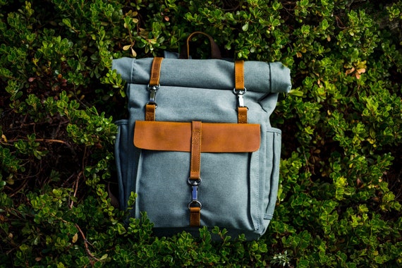 Retro Canvas Rucksack REYKJAVIK - Etsy