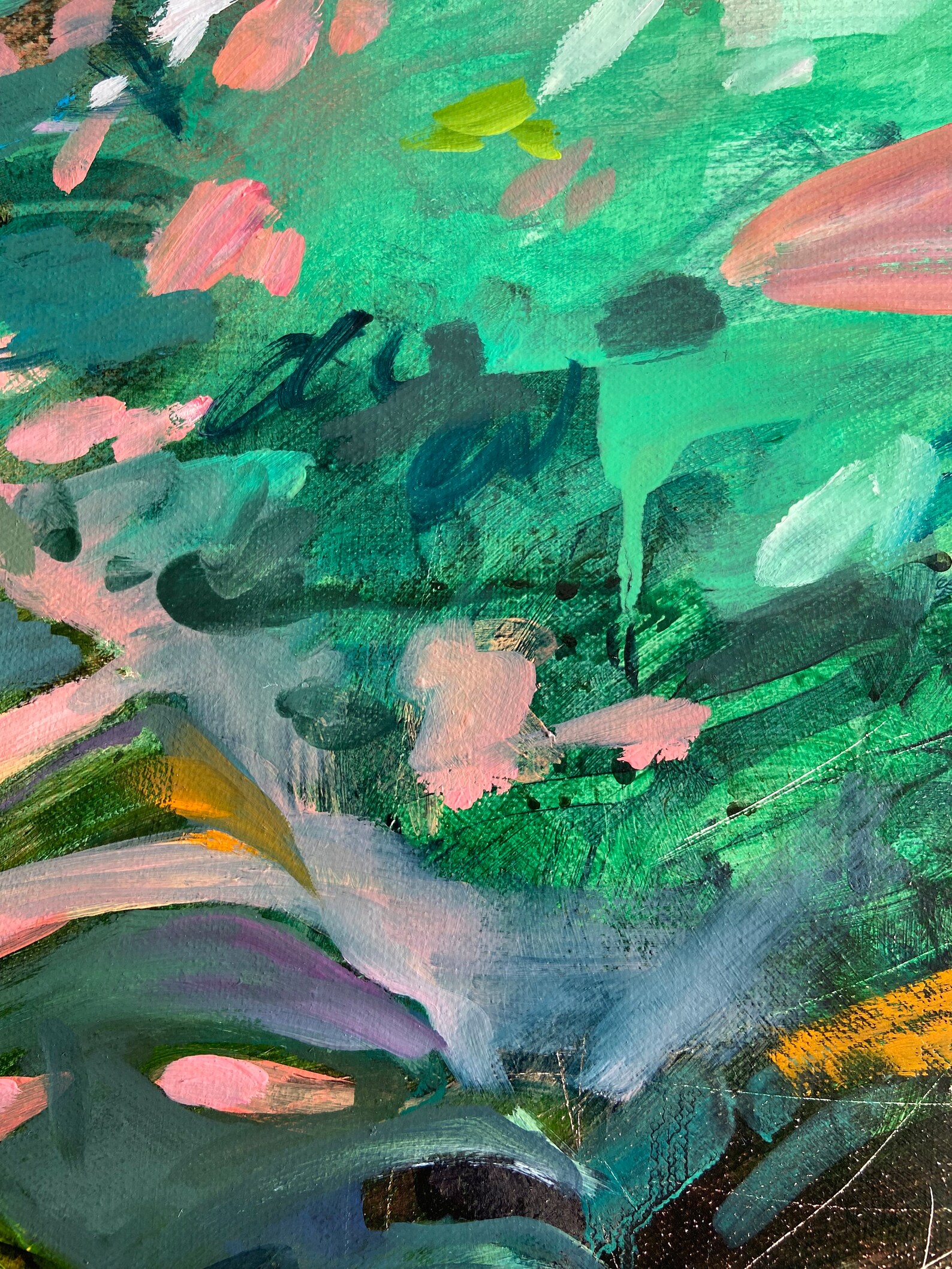 Lush Monster Leaves Interior Artwork - Etsy