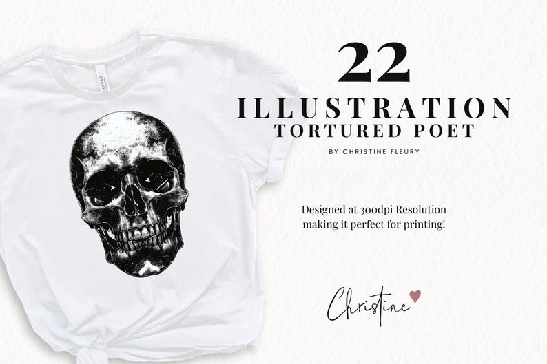 Tortured Poet Clipart, Gothic PNG, Halloween Clipart, Macabre ...