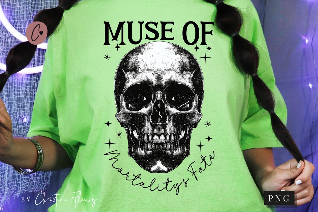 Muse of Mortality's Fate Gothic PNG, Tortured Poet PNG, Dark Literature ...