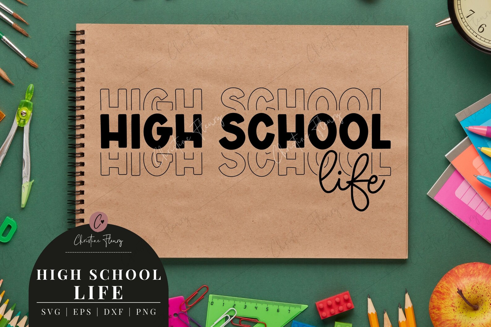 High School Life SVG High School Svg Back to School Svg Kid - Etsy