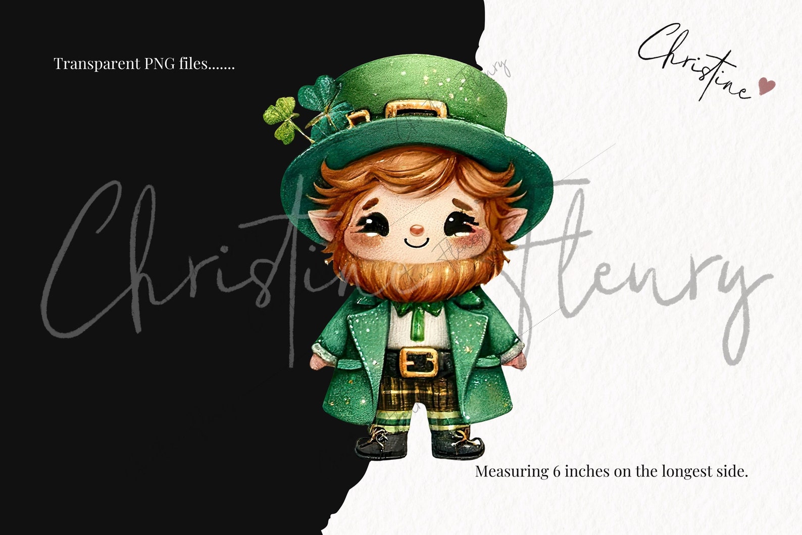 Watercolor Cute Leprechauns Clipart, ST Patrick's Day Png, Leprechaun ...