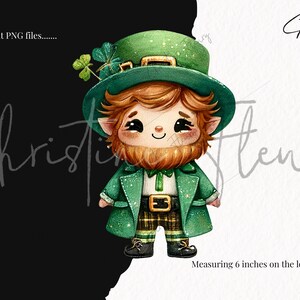 Watercolor Cute Leprechauns Clipart, ST Patrick's Day Png, Leprechaun ...