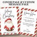 Editable Christmas Gift Card Book, Printable Christmas Gift, Canva ...