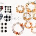 Watercolor Mega Fall Bundle Clipart, Watercolor Fall Clipart ...