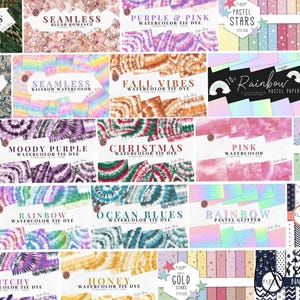 Whole Shop Digital Paper Bundle, Unlimited Lifetime All Access Pass ...