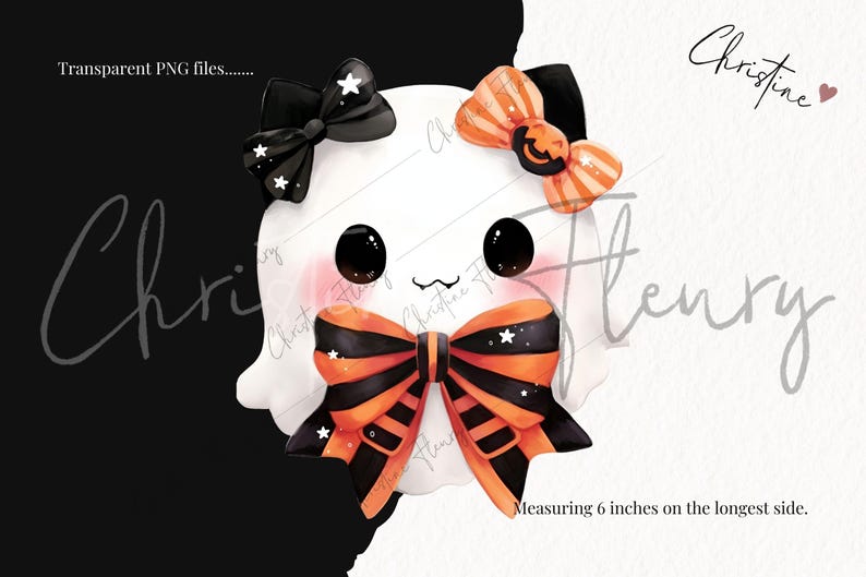 Cute Ghost Cats Clipart, Halloween PNG, Ghost Clipart, Spooky Cat PNG ...
